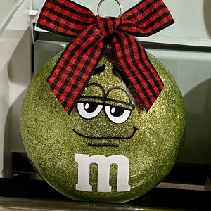 M&M Christmas Ornament - Etsy