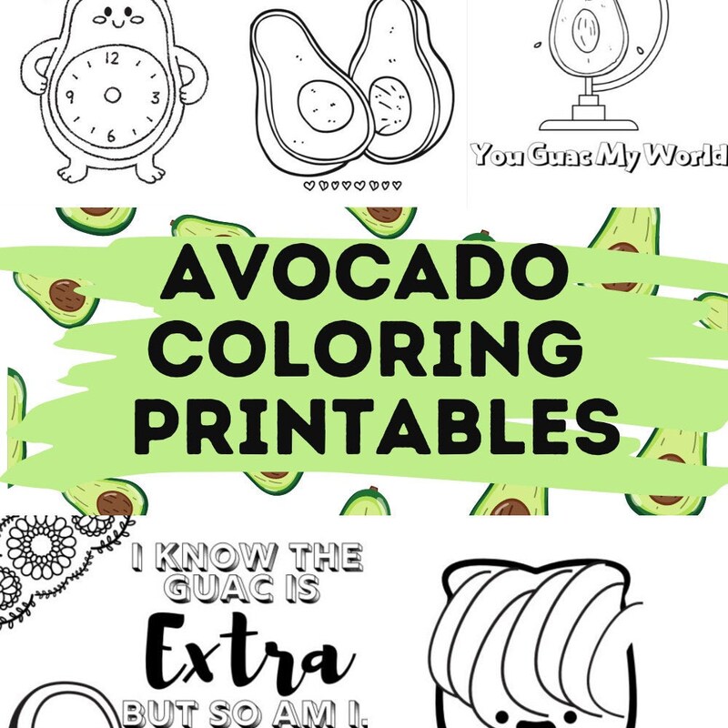 Avocado Theme - Etsy