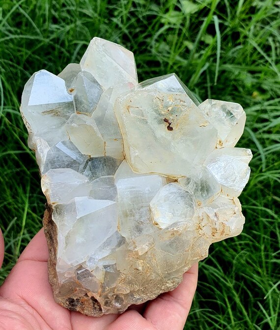 Gemstones 473 Grams Very Beautiful Quartz Cluster from Muhmand Agency ...