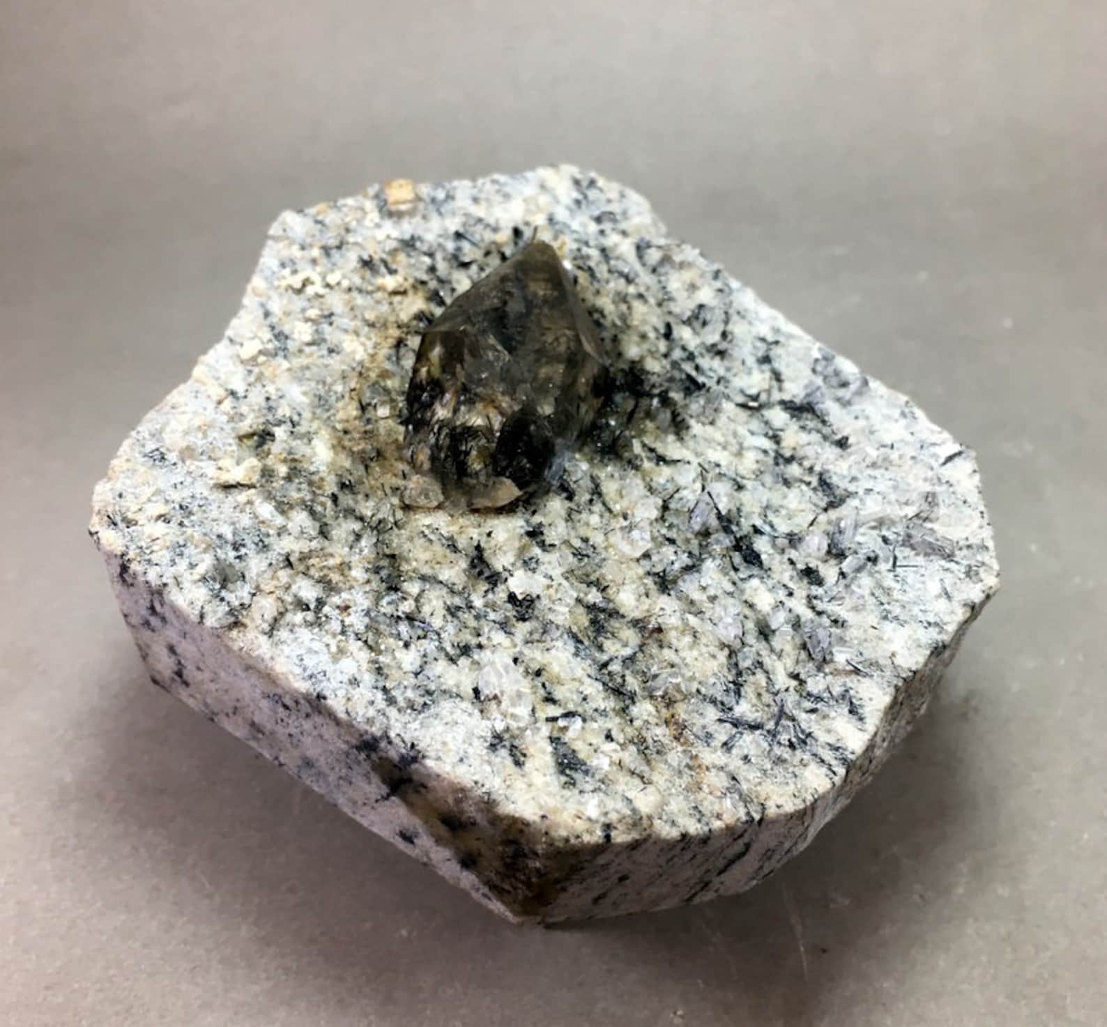 346 Grams Very Beautiful Riebeckite Quartz On Matrix From Zagi | Etsy