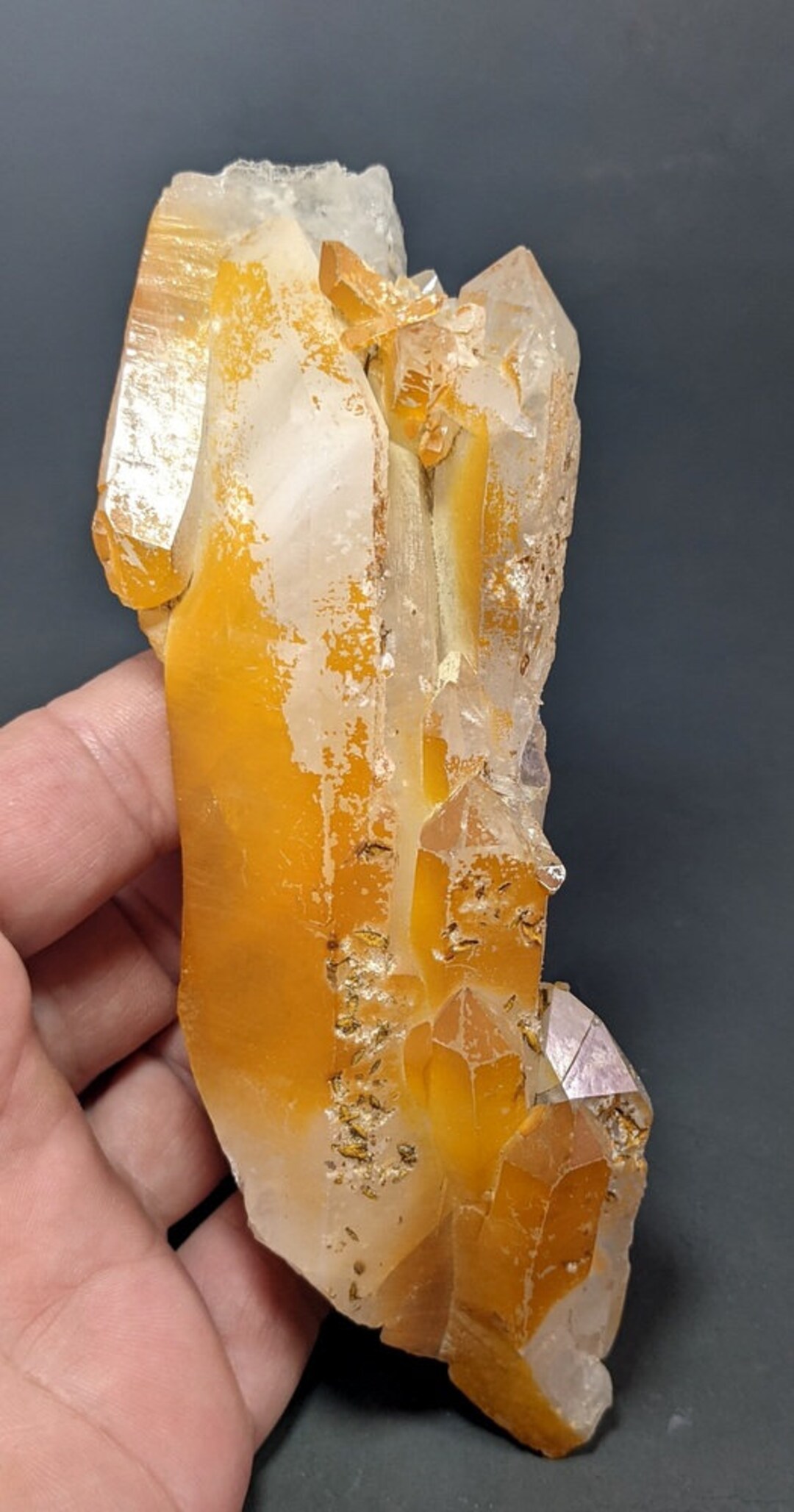 230 Grams Very Beautiful Bi Color Quartz Cluster From Baluchistan ...