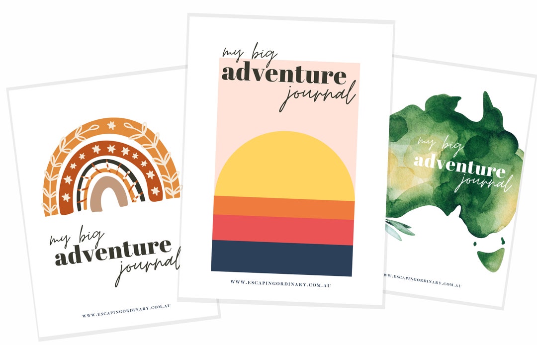 My Big Adventure Journal- Neutral - Downloadable Digital Printable Kids ...