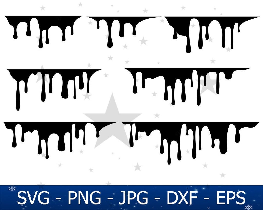 Dripping Svg File Blood Svg Snow Drip Svg Melting Goo Svg Etsy | My XXX ...
