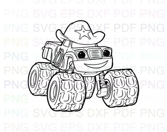 Blaze and the monster machines svg | Etsy