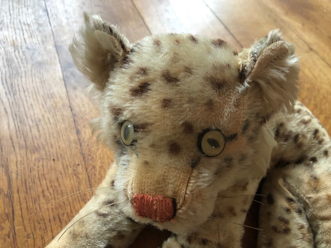 Vintage Steiff Leopard from the 1950s | Etsy