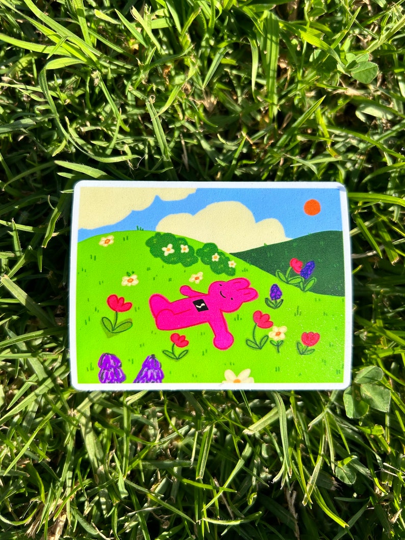 Telebunnies TV Sticker - Etsy