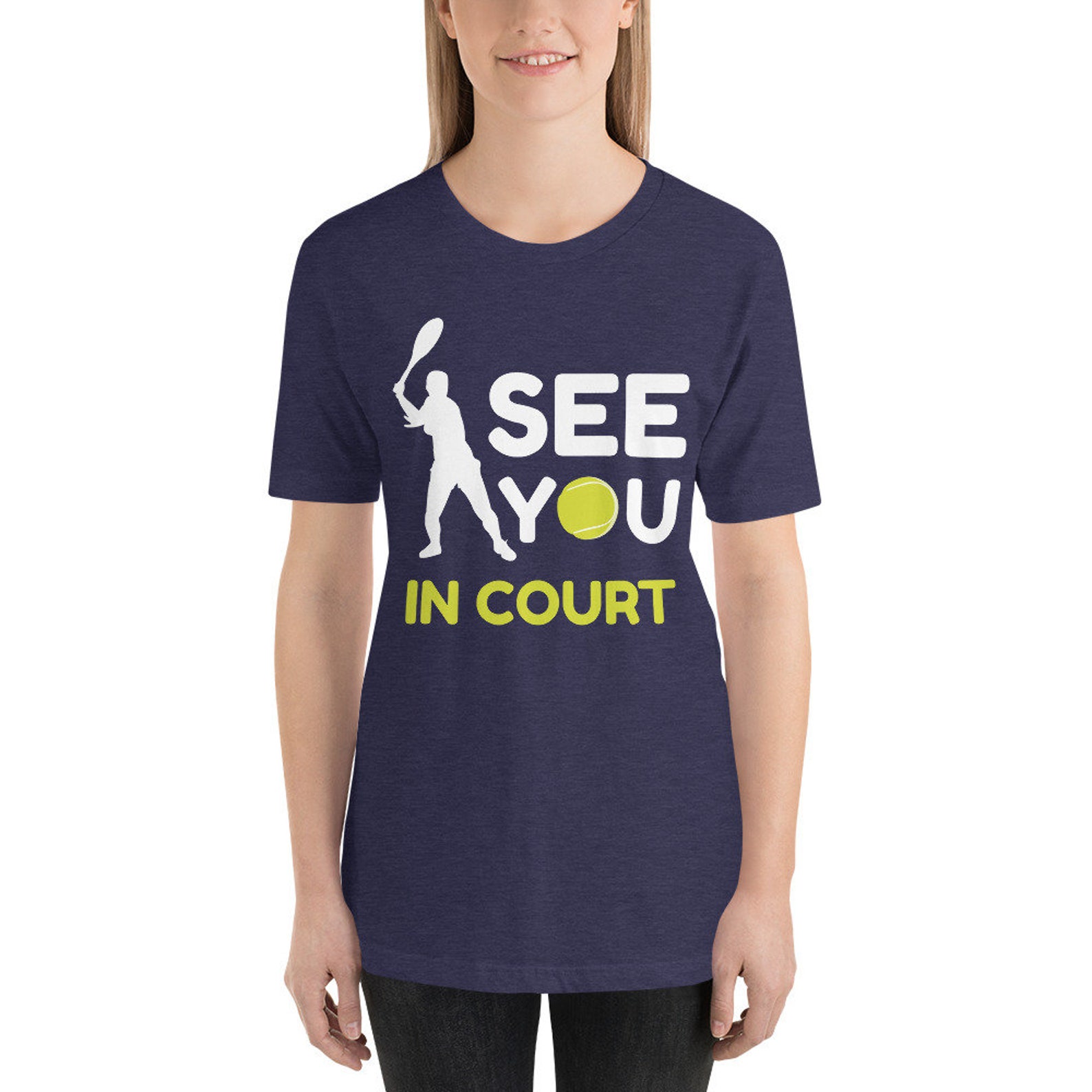 See You in Court Funny Tennis T-shirt - Etsy