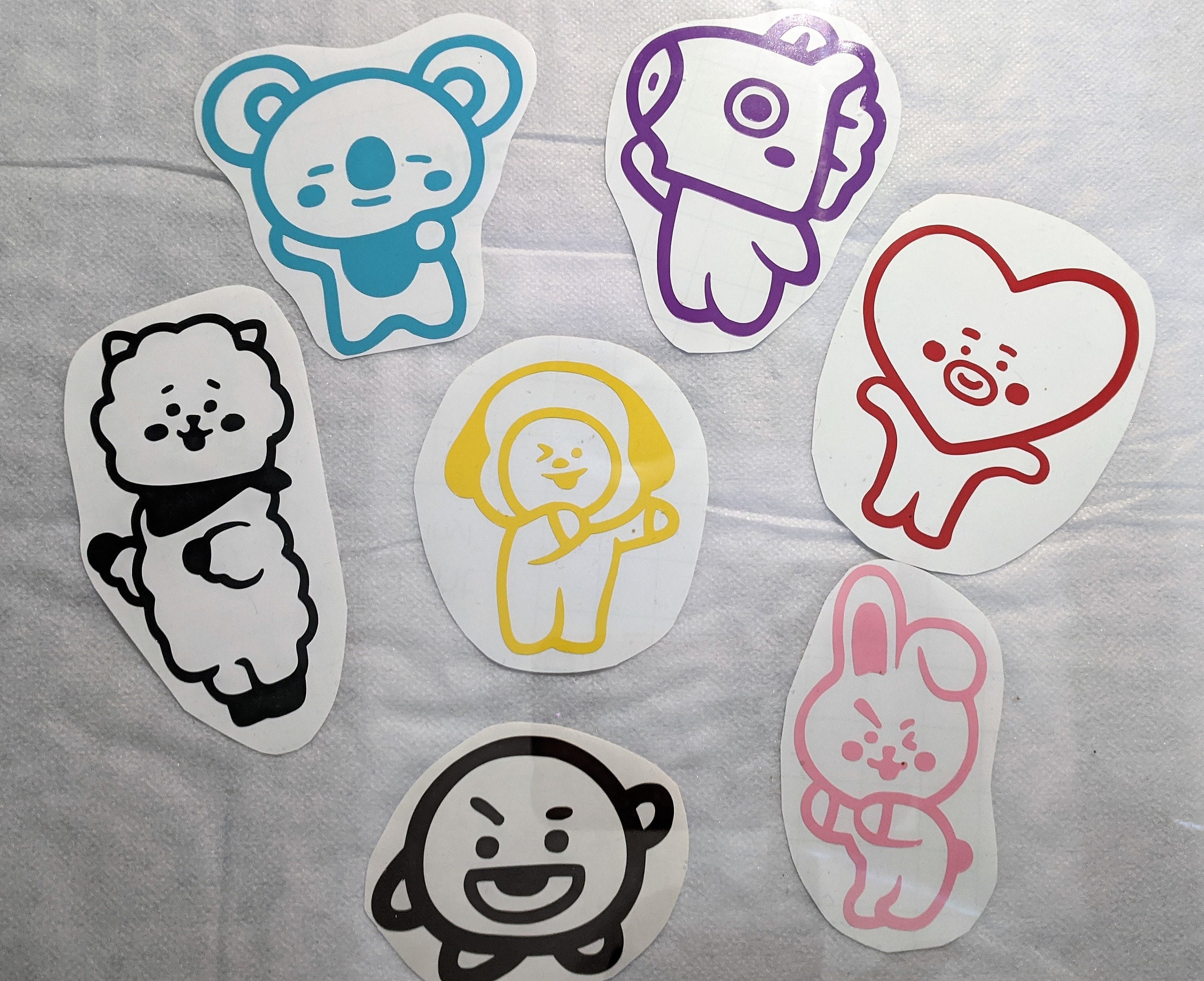 BT21 Decal | Etsy