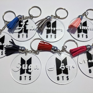 BTS Keychain - Etsy