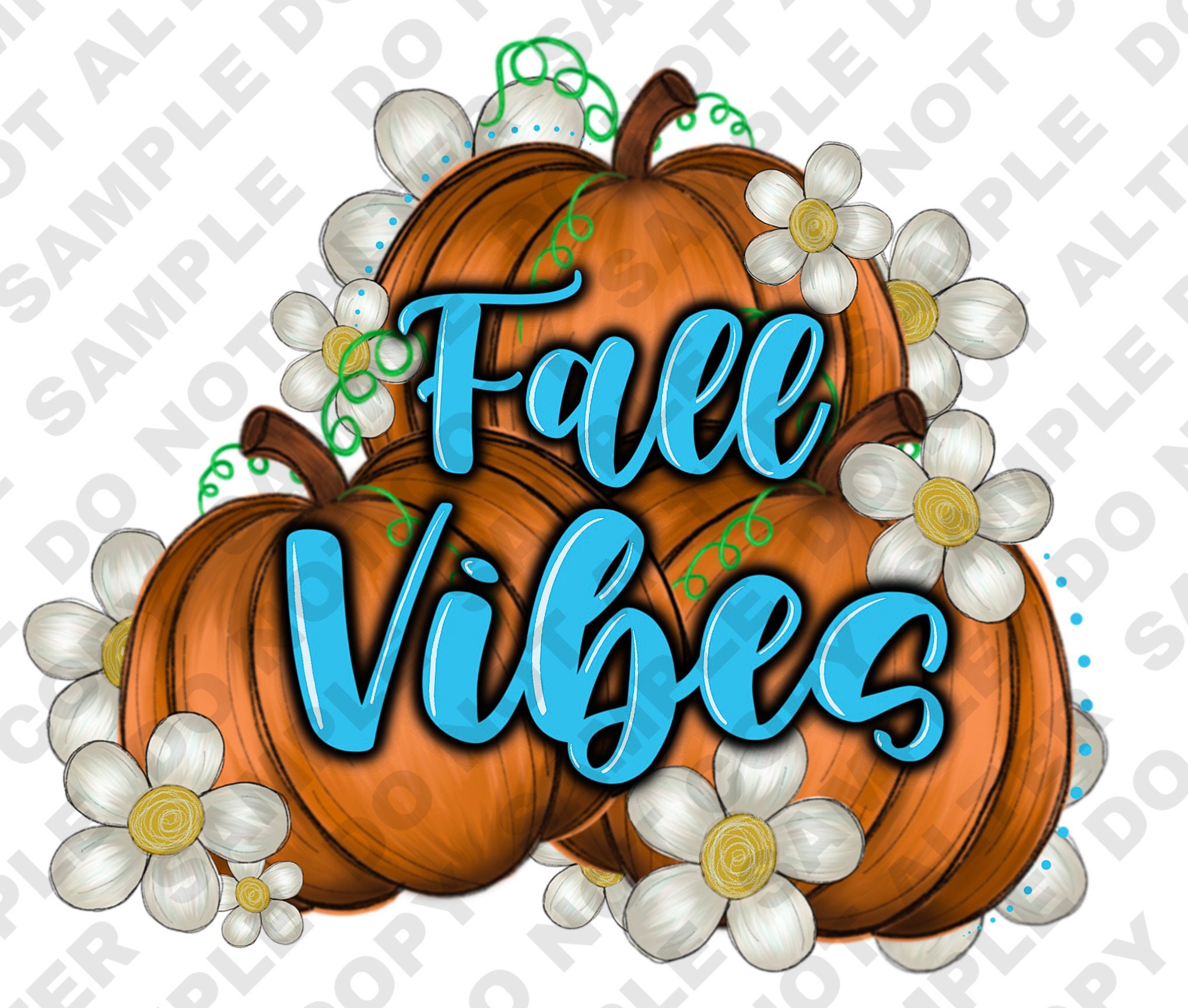 Fall Vibes PNG Digital Download - Etsy