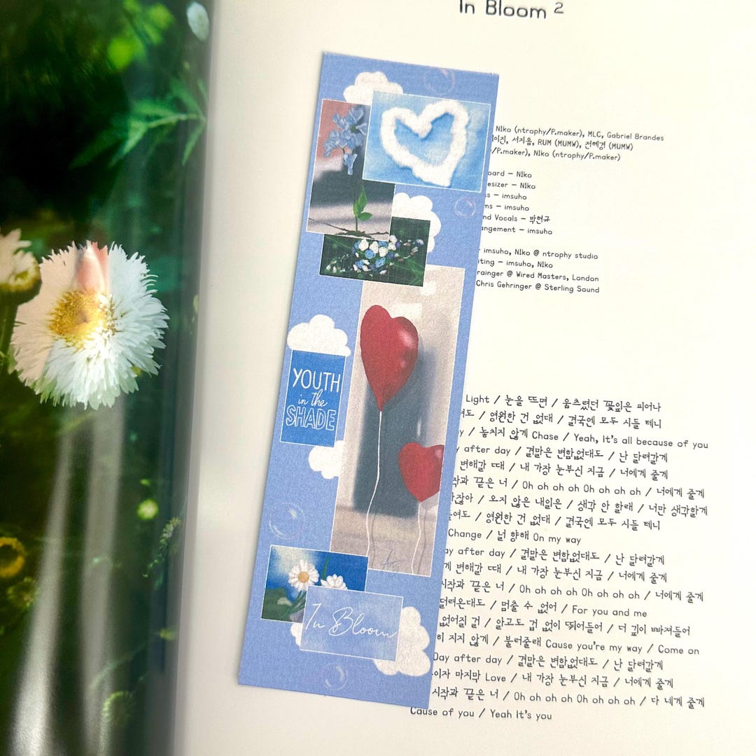 Zerobaseone Zb1 in Bloom Bookmark - Etsy