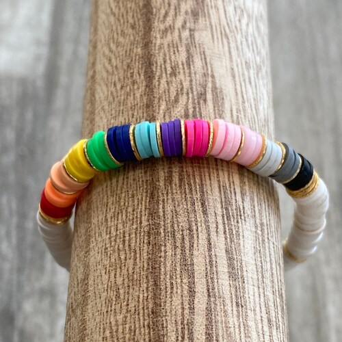 Boho Jewelry for Women Bracelets Heishi Bead Bracelet Set - Etsy