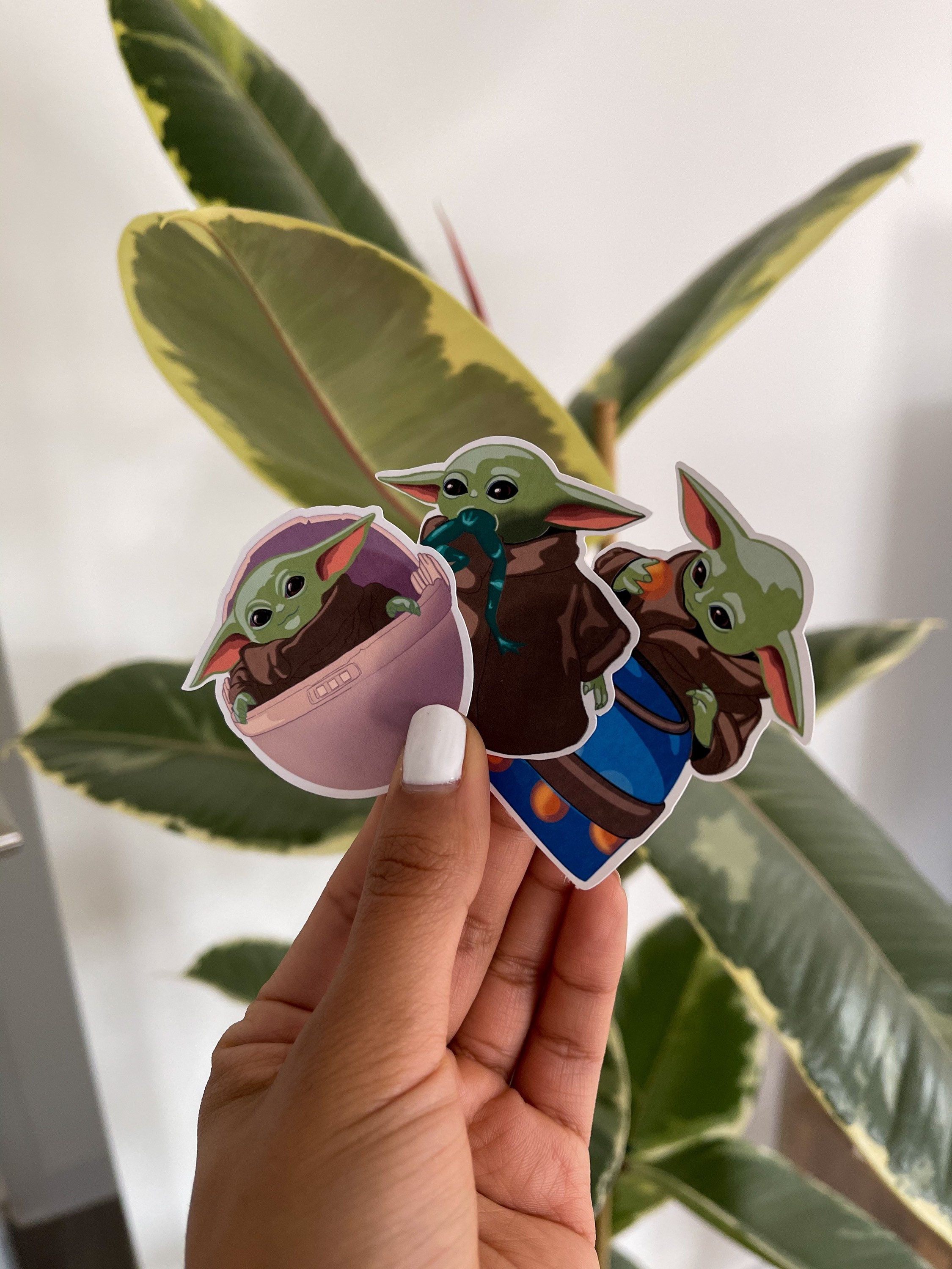Baby Yoda Stickers Star Wars Sticker Mandalorian Stickers - Etsy
