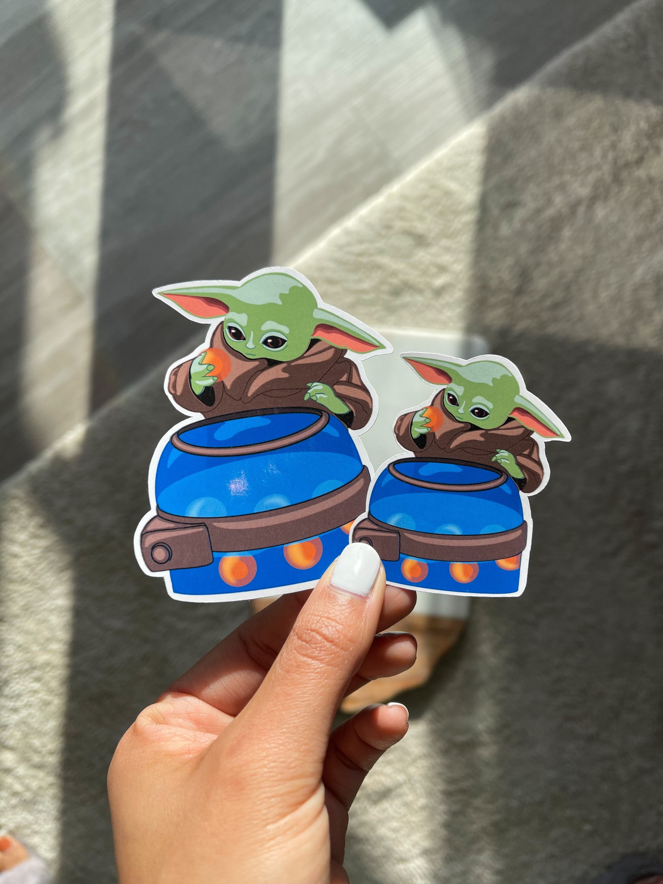 Baby Yoda Stickers Star Wars Sticker Mandalorian Stickers - Etsy