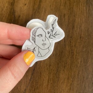 Roman Bust Sticker/ Statue Stickers/ Vinyl Stickers/ Laptop - Etsy