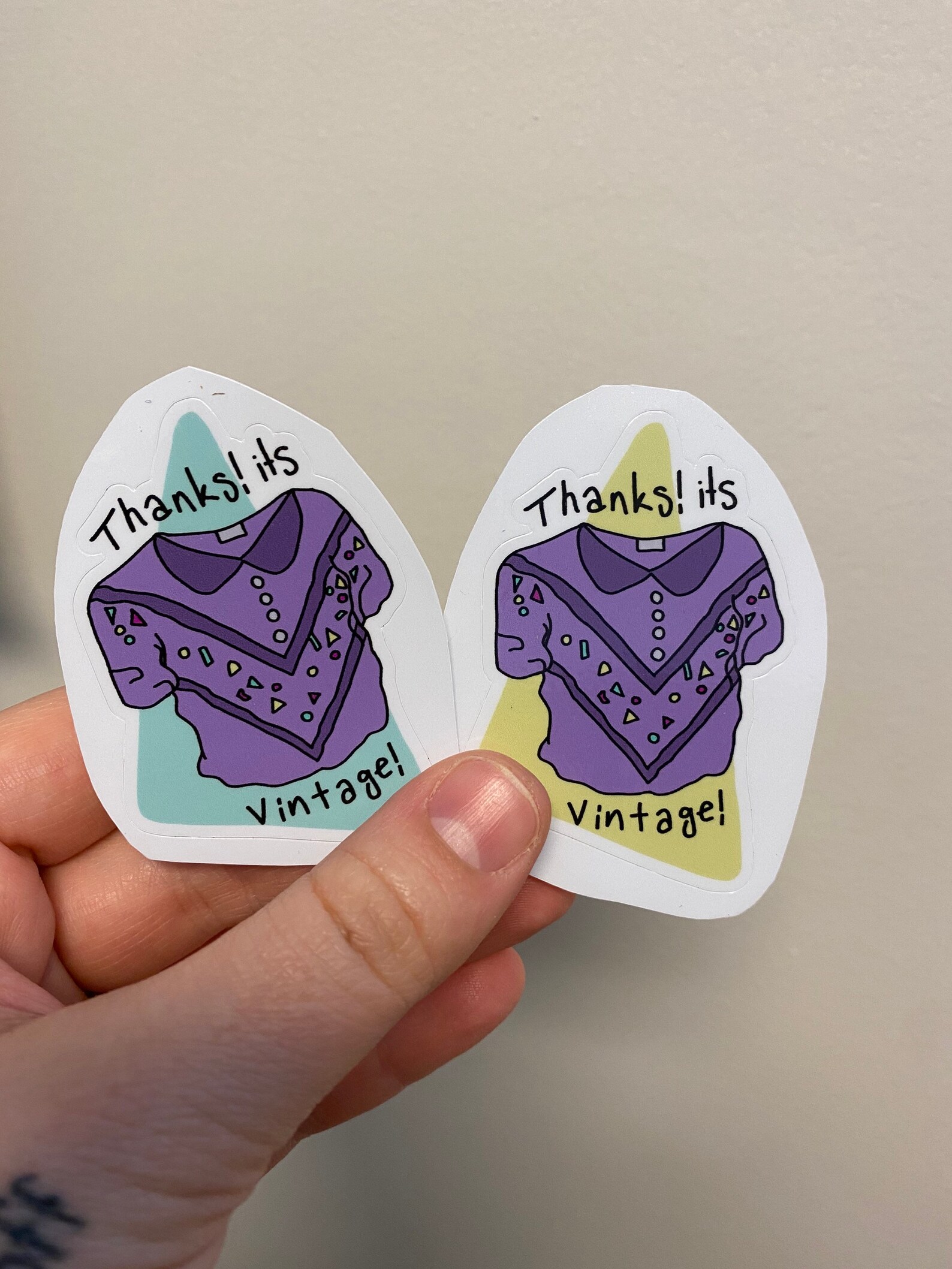 Thrift Shop Sticker/ Vinyl Stickers/ Laptop Stickers/ Drinking Bottles ...