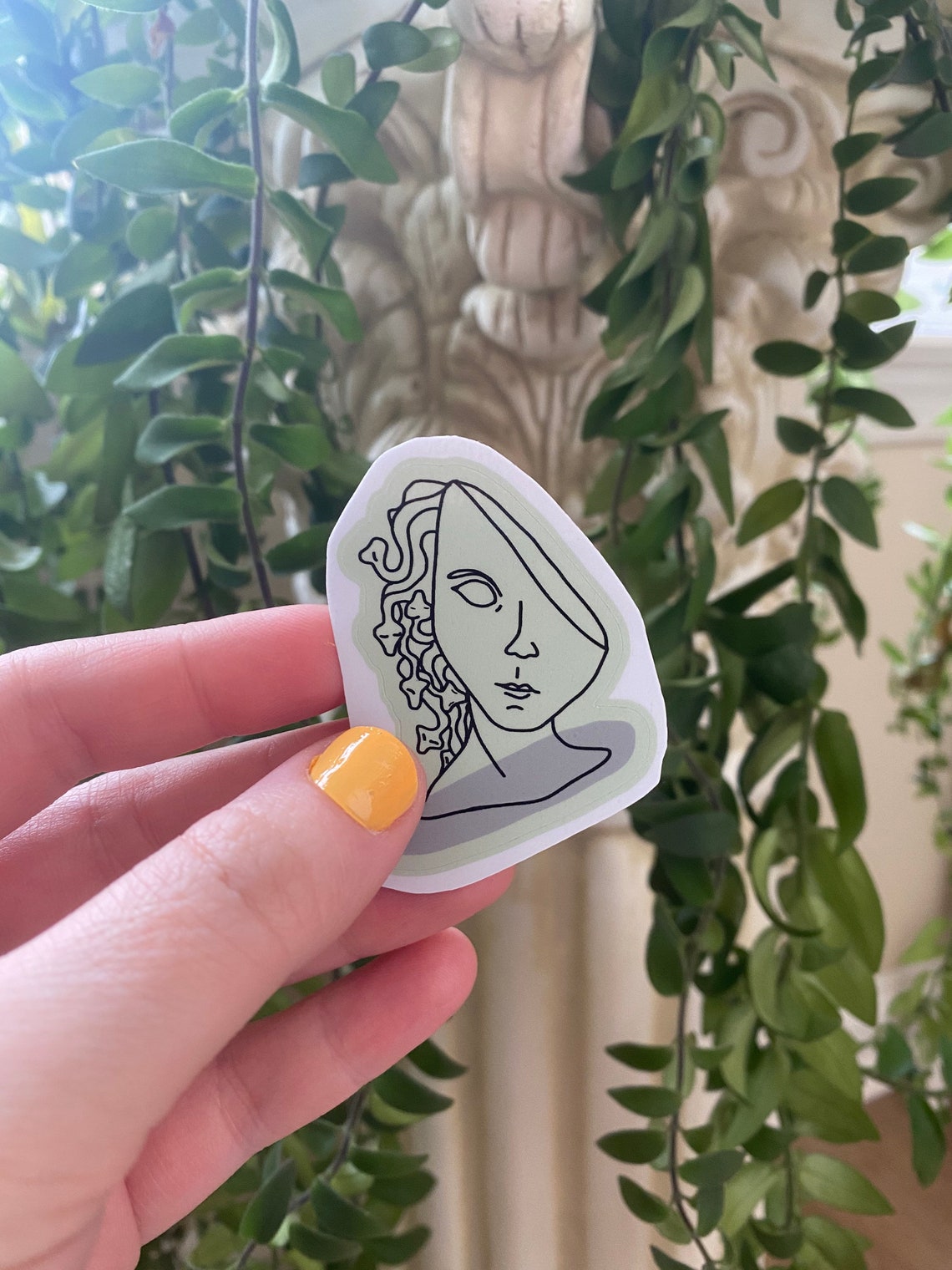 Roman Bust Sticker/ Statue Stickers/ Vinyl Stickers/ Laptop - Etsy