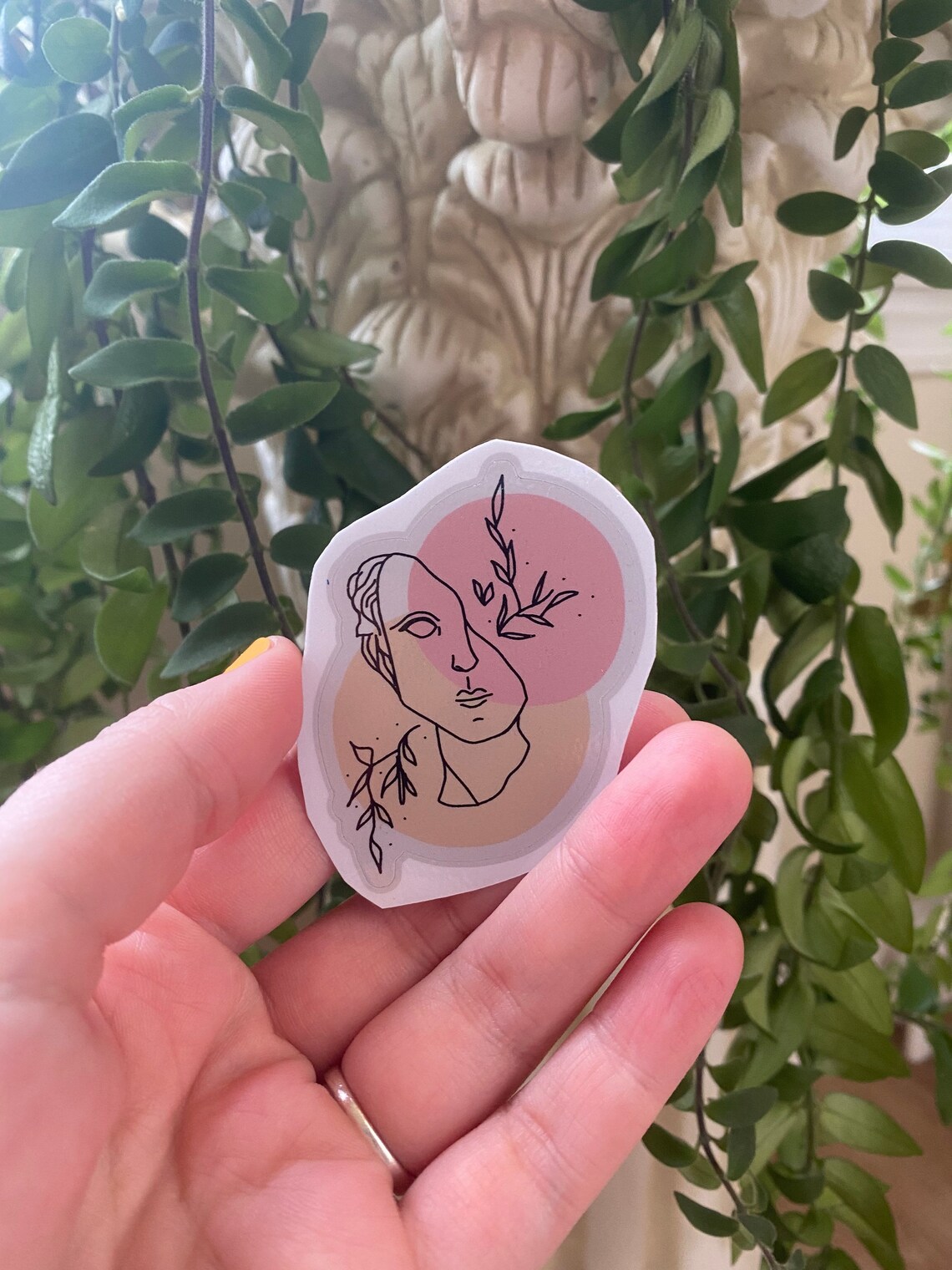 Roman Bust Sticker/ Statue Stickers/ Vinyl Stickers/ Laptop - Etsy