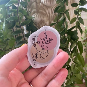 Roman Bust Sticker/ Statue Stickers/ Vinyl Stickers/ Laptop Stickers ...