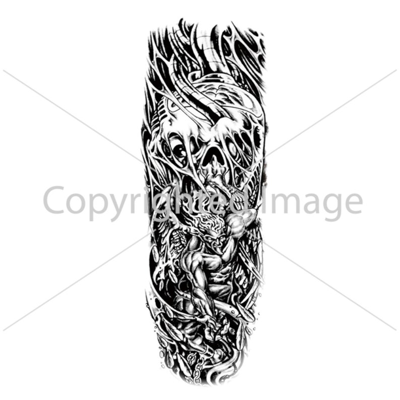 Cool Sleeve Tattoo Design Digital Download - Etsy
