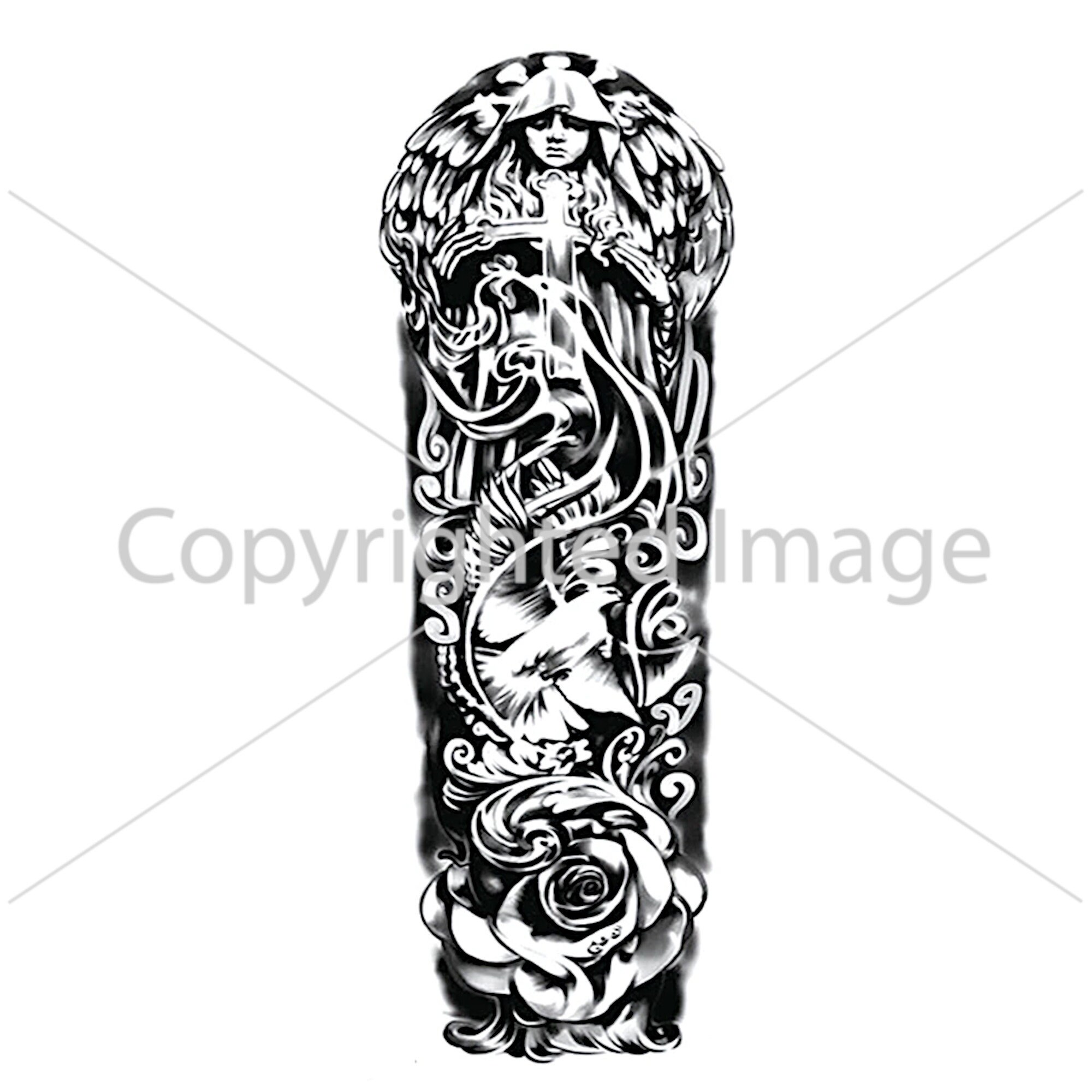 Forearm Tattoo Drawings On Paper