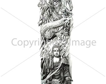 Cool Sleeve Tattoo Design Digital Download - Etsy