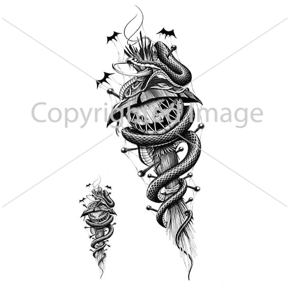 Voodoo Symbols Tattoo