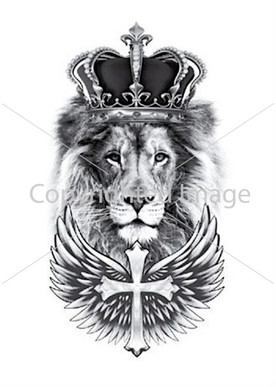King Lion Tattoo Designs