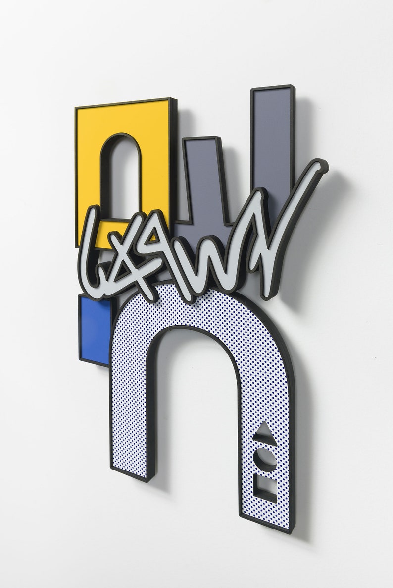 AM ISRAEL Chai 3D Wall Sculpture, Calligraphy ,the World ISRAEL is ...