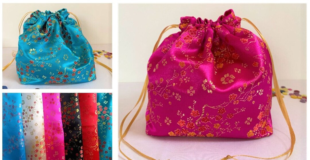 Medium Drawstring Bag - Etsy