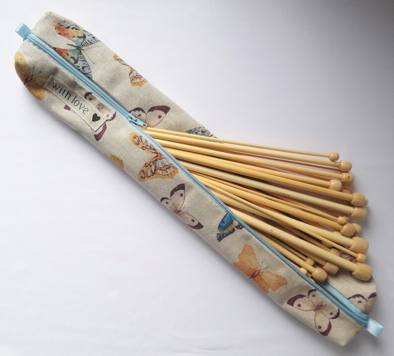 Knitting Needle Case - Etsy UK