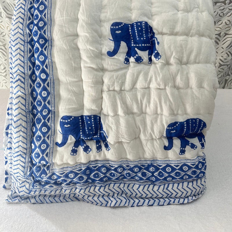 Elephant Quilt Block - Etsy