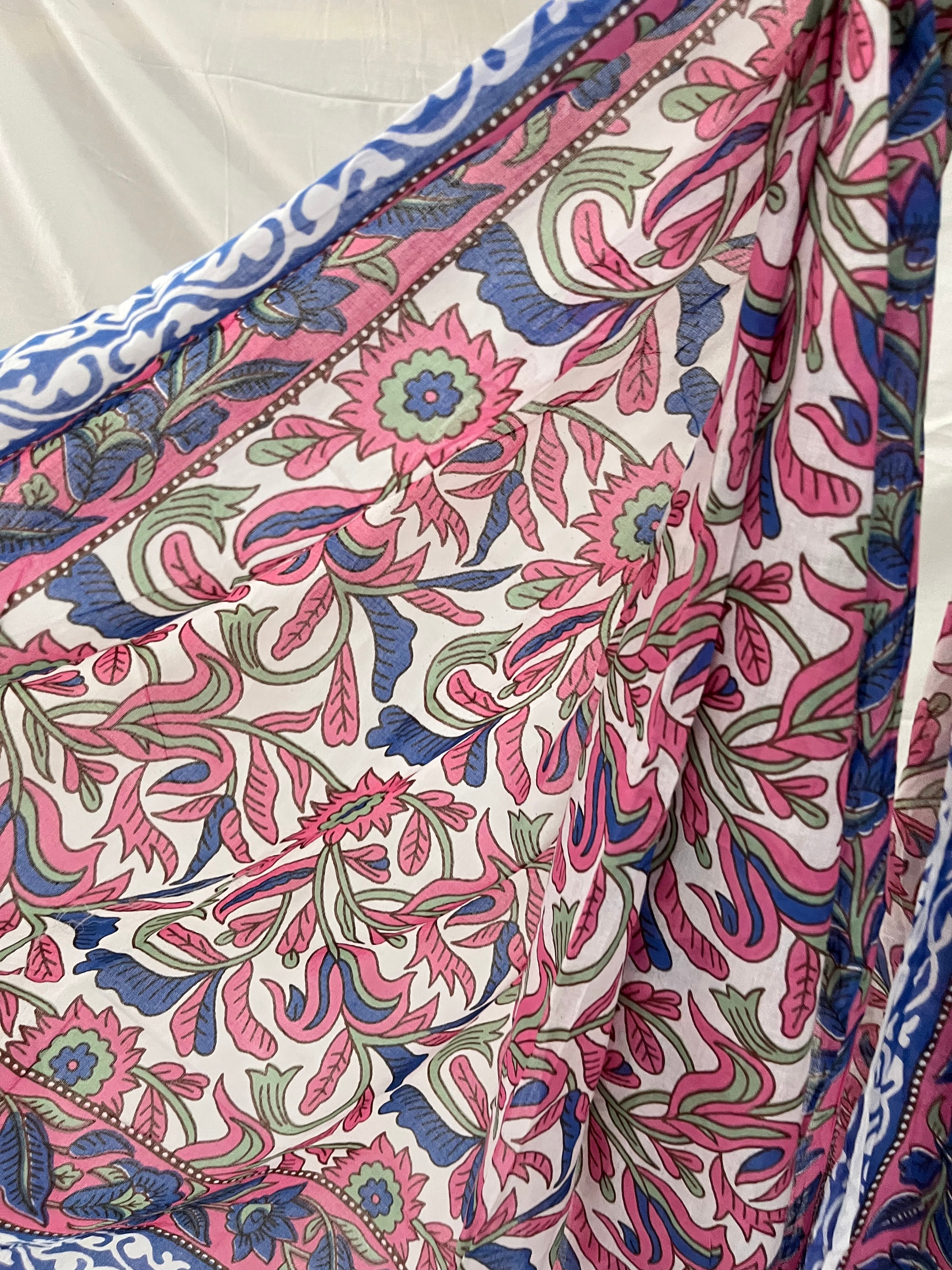 Beautiful Women Beach Pareo Handmade Floral Print Scarves - Etsy