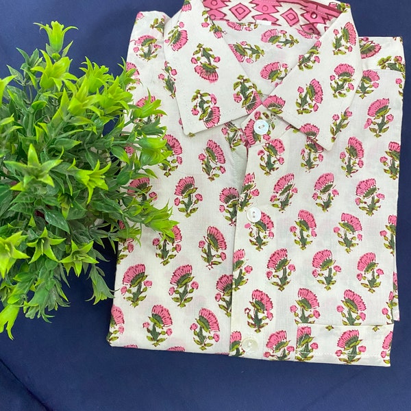 Block Printed Shirt - Etsy