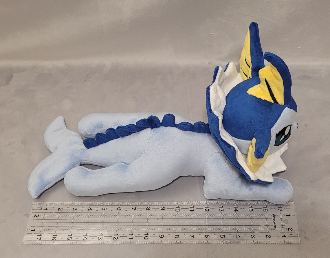 Handmade Vaporeon Plush - Etsy