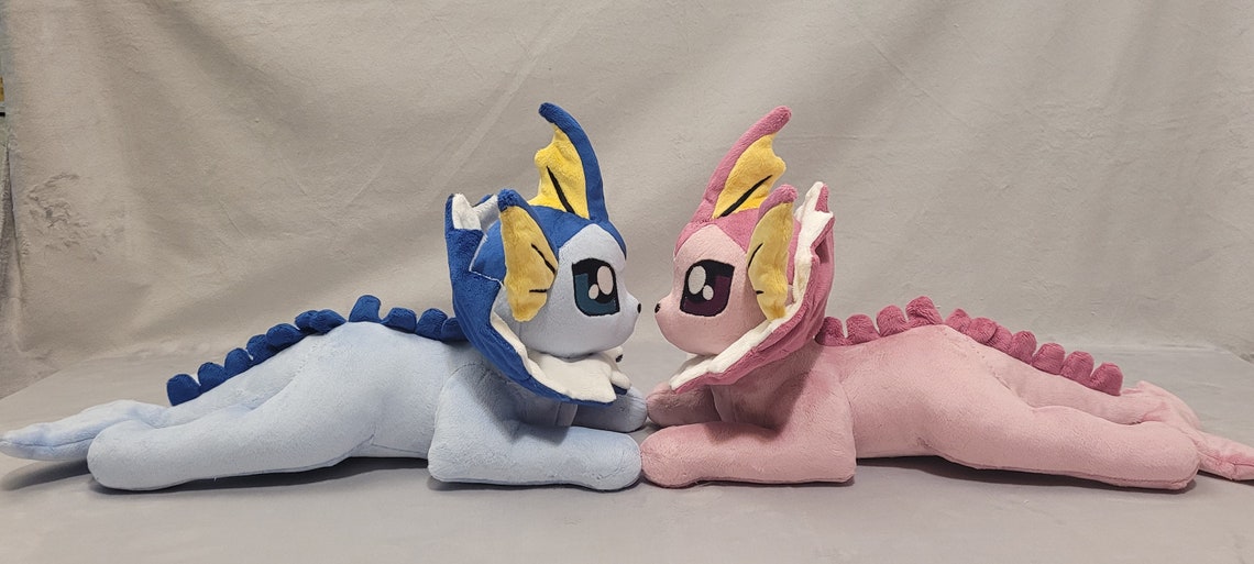 Handmade Vaporeon Plush - Etsy