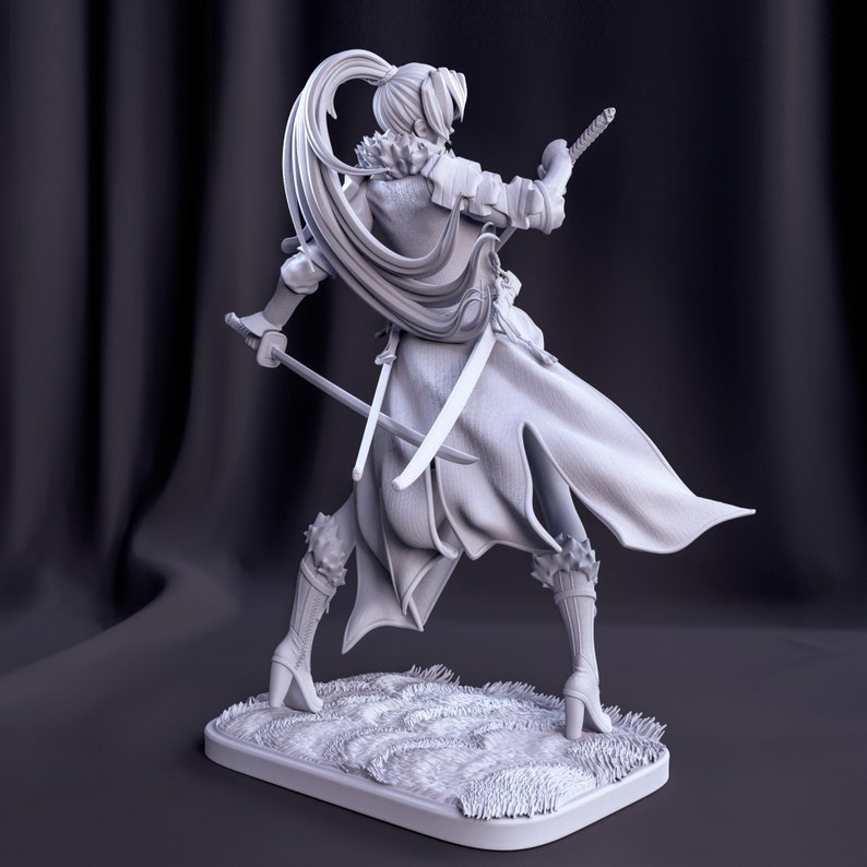 Lyn fire Emblem Fanart / Unpainted or Fully Painted Sculpture adult - Etsy