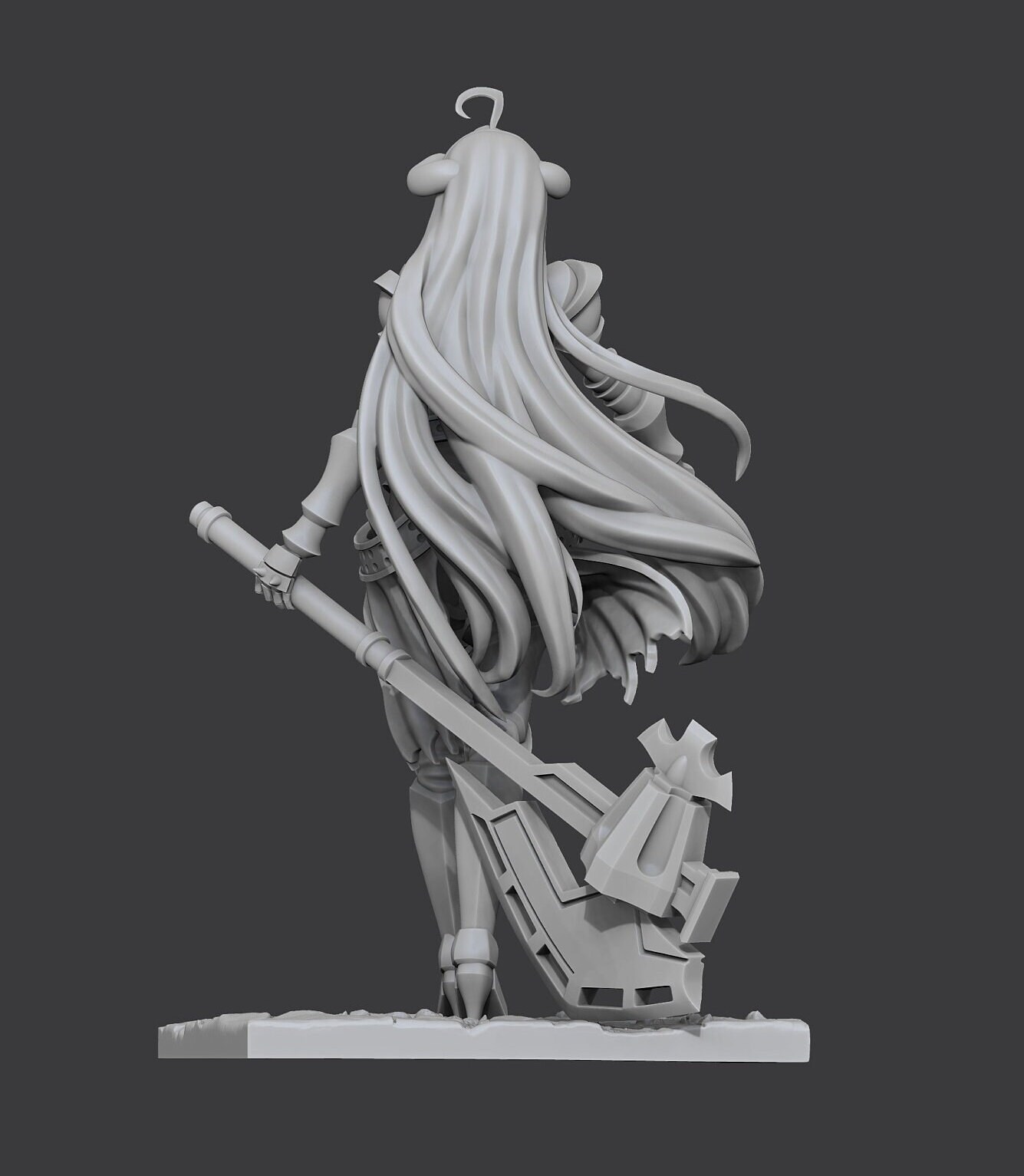 Albedo_ Overlord_fan Art/resin Scale Model for Assembling and Painting ...