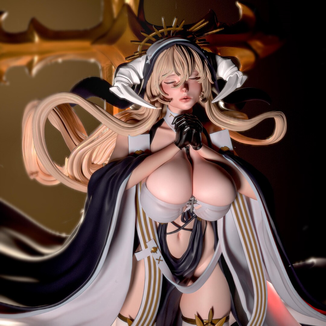 Implacable_ (azurlane Fan Art) / Resin Scale Model for Assembling and Painting or Ready to ...