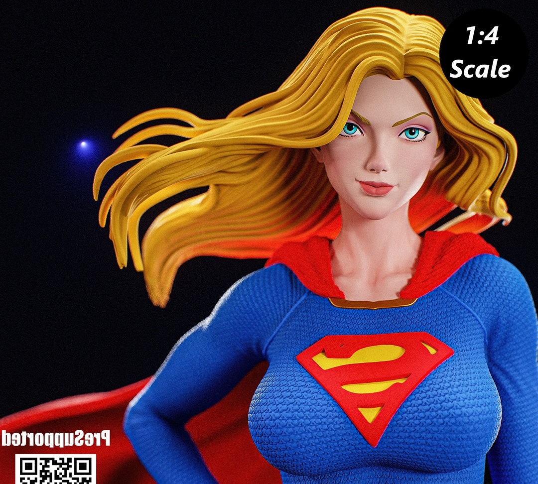 Supergirl Fan Art / Resin Scale Model for Assembling and Painting or ...