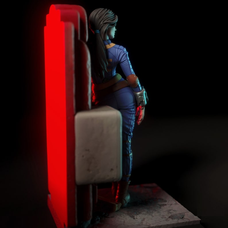 Lucy_ fallout_ Fan Art / Resin Scale Model for Assembling and Painting ...