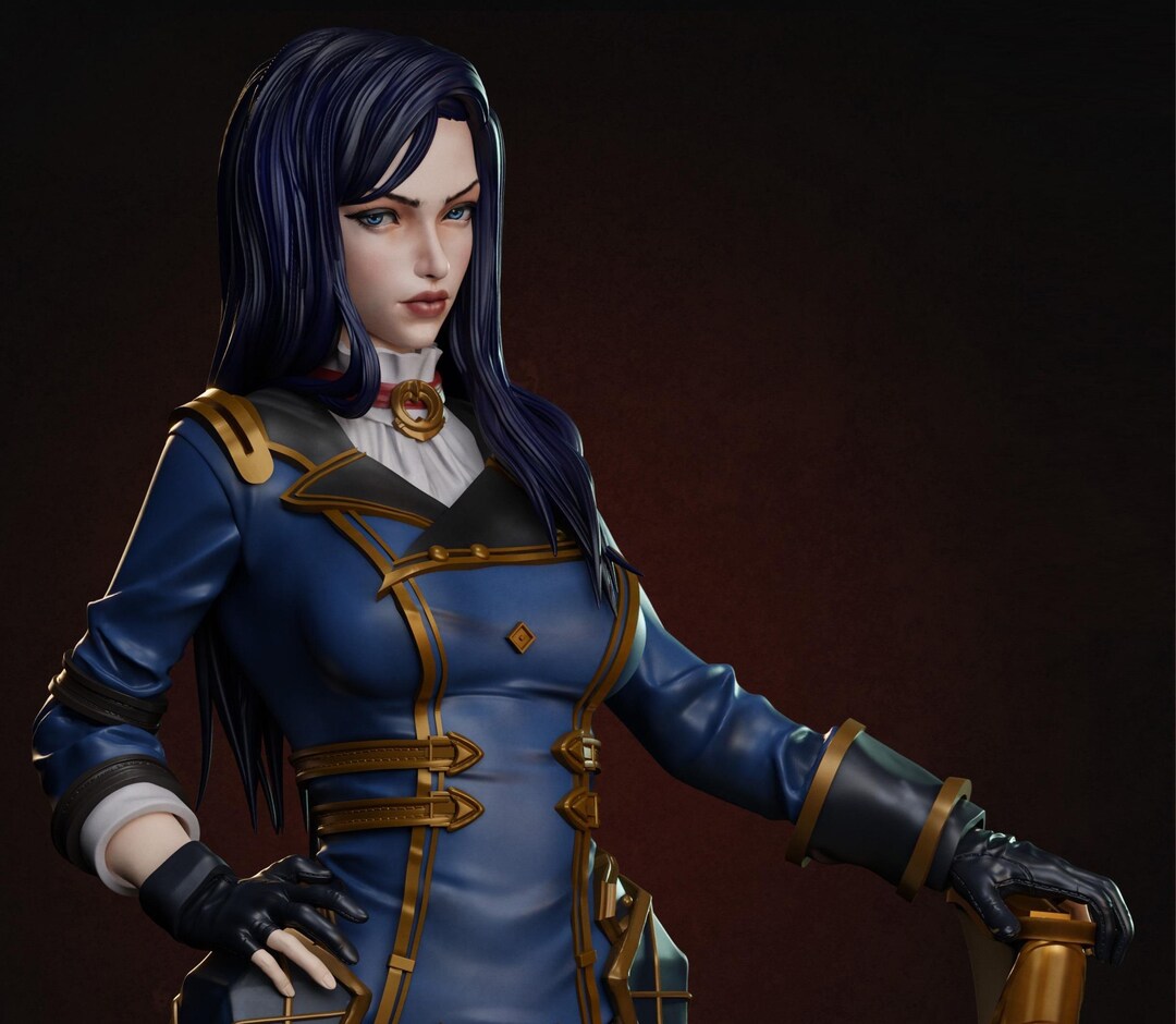 Caitlyn_ arcade_ Fan Art/ Sculpture Unpainted or Fully Painted adult - Etsy