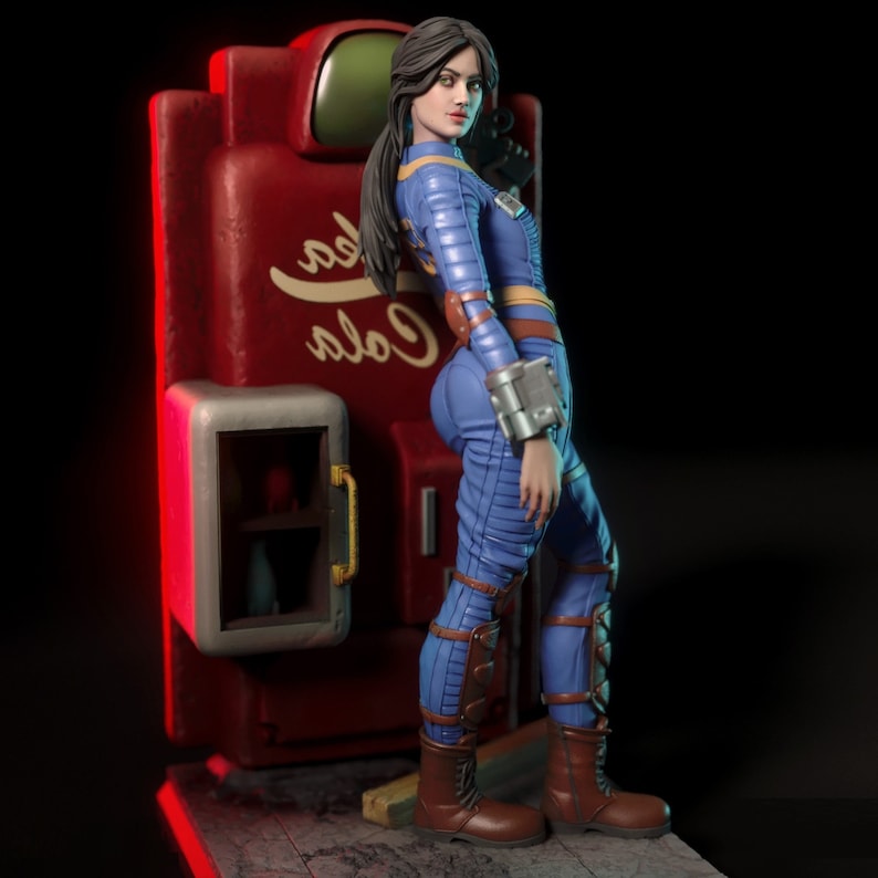 Lucy_ fallout_ Fan Art / Resin Scale Model for Assembling and Painting ...