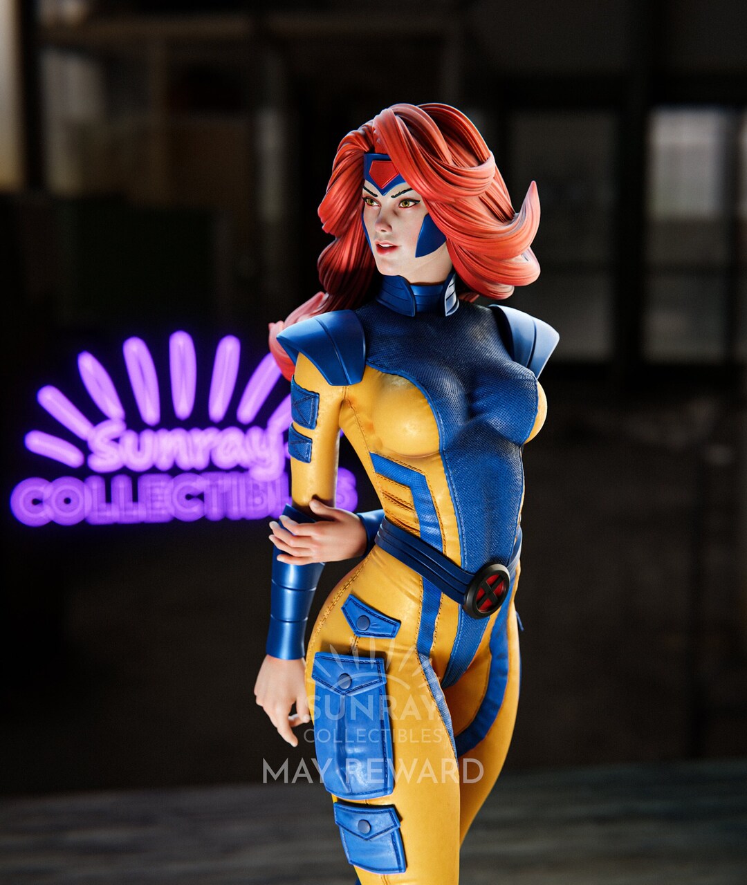Jean Grey_xmen__fan Art/ Resin Figure Scales to Choose From to Assemble ...