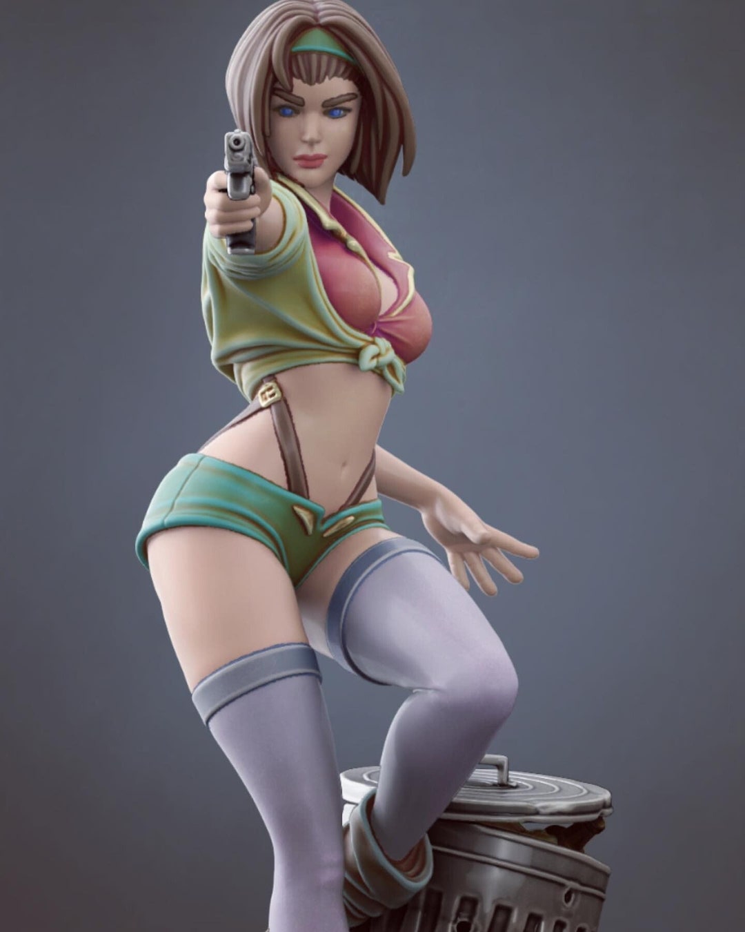 Faye_valentinecowboy Beebop_fan Art/ Resin Scale Model Unpainted or Fully Painted adult - Etsy