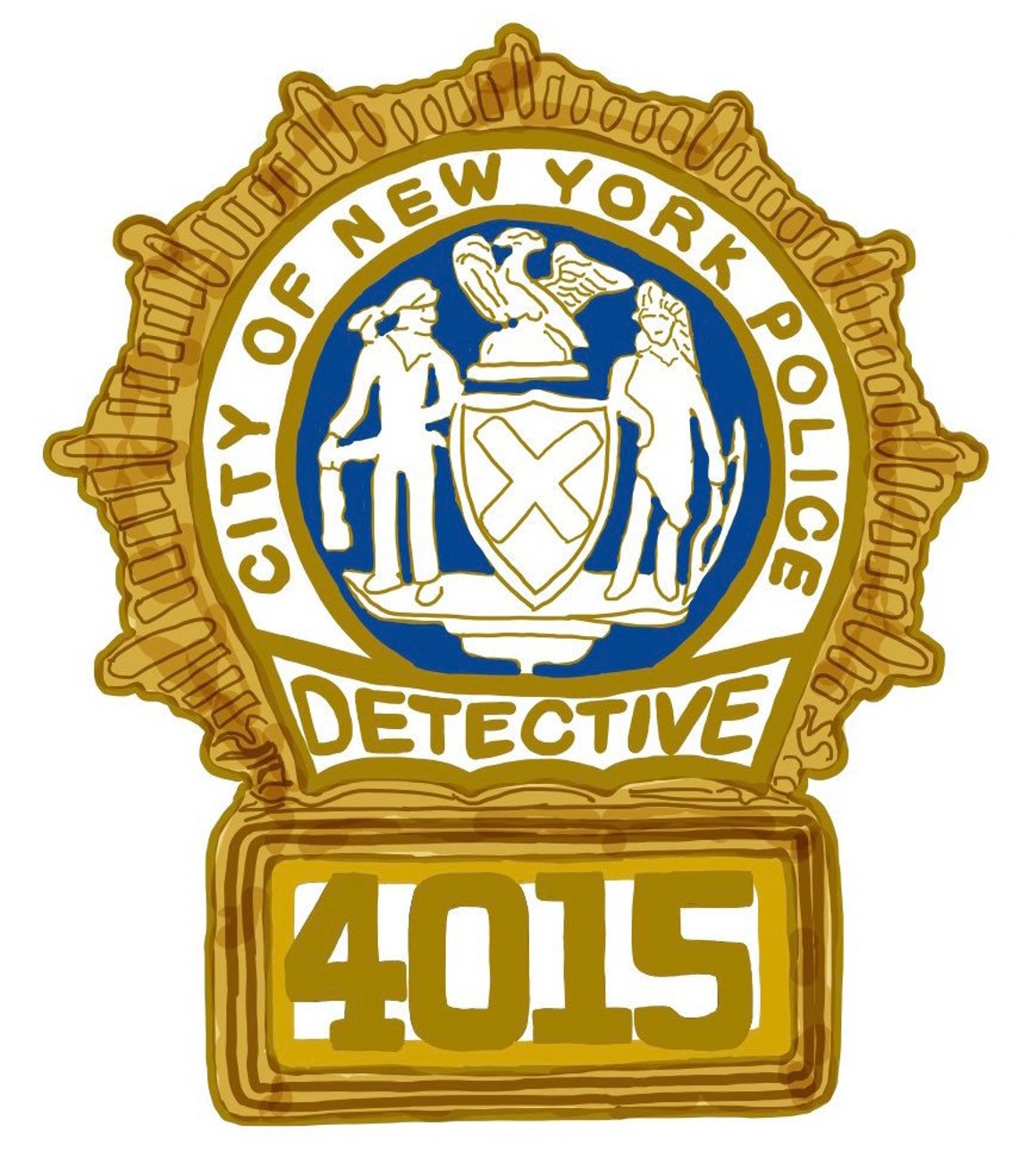 Detective Olivia Benson Badge Legge e ordine SVU | Etsy