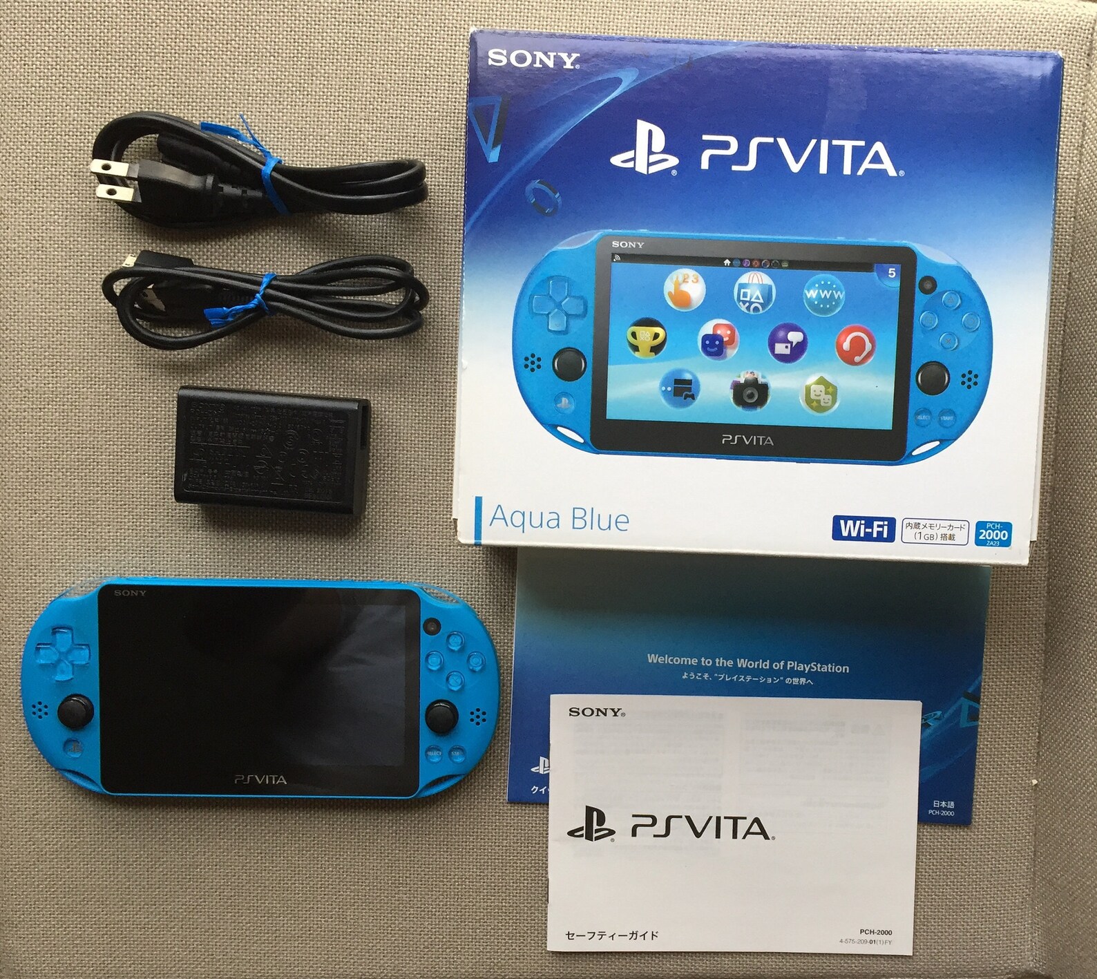 PS Vita PCH-2000 Console Various Colors W/ Charger and Box in | Etsy