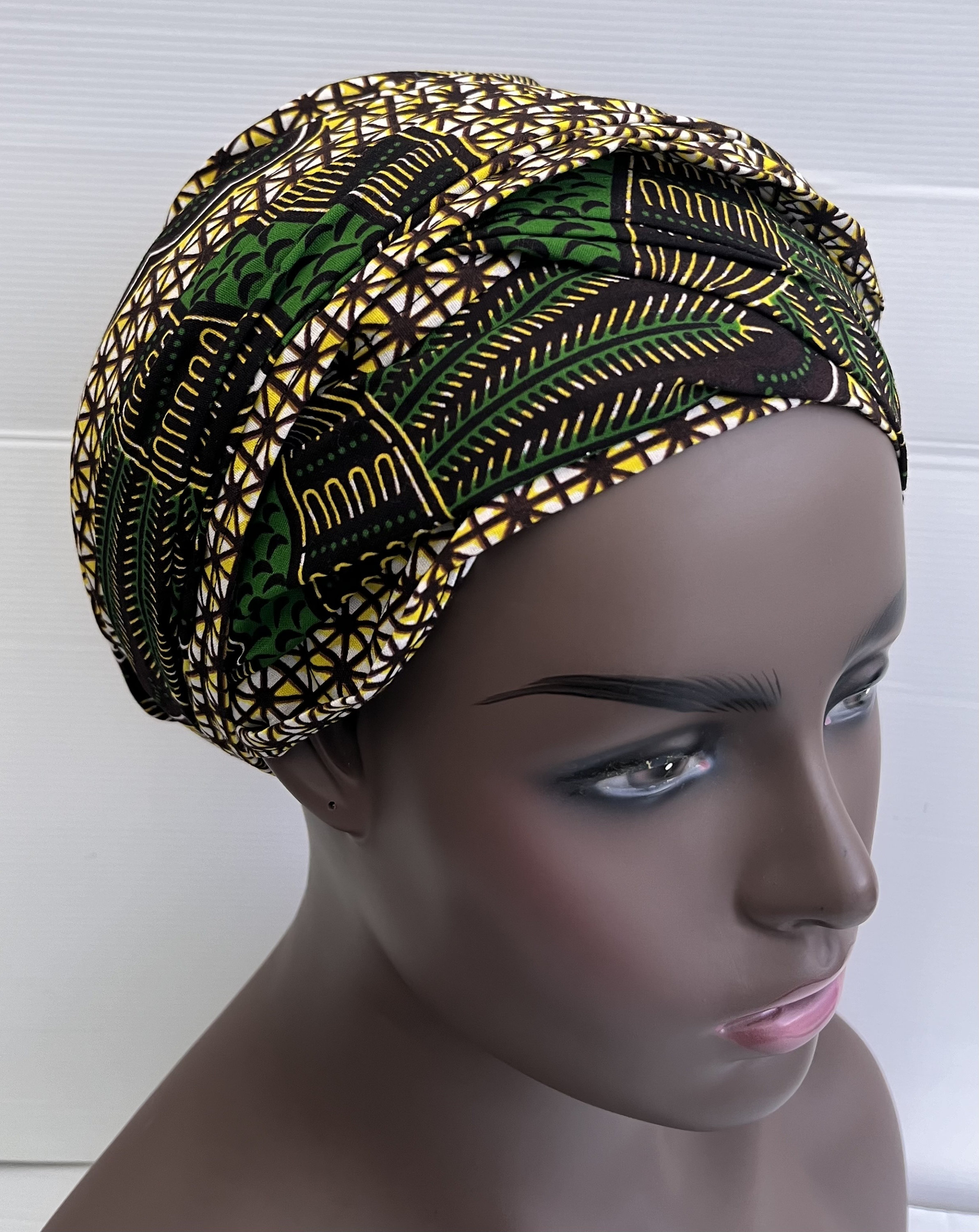 Africa Prints, African Fabric Head Wrap, Turban, Head Tie, Ankara Head ...
