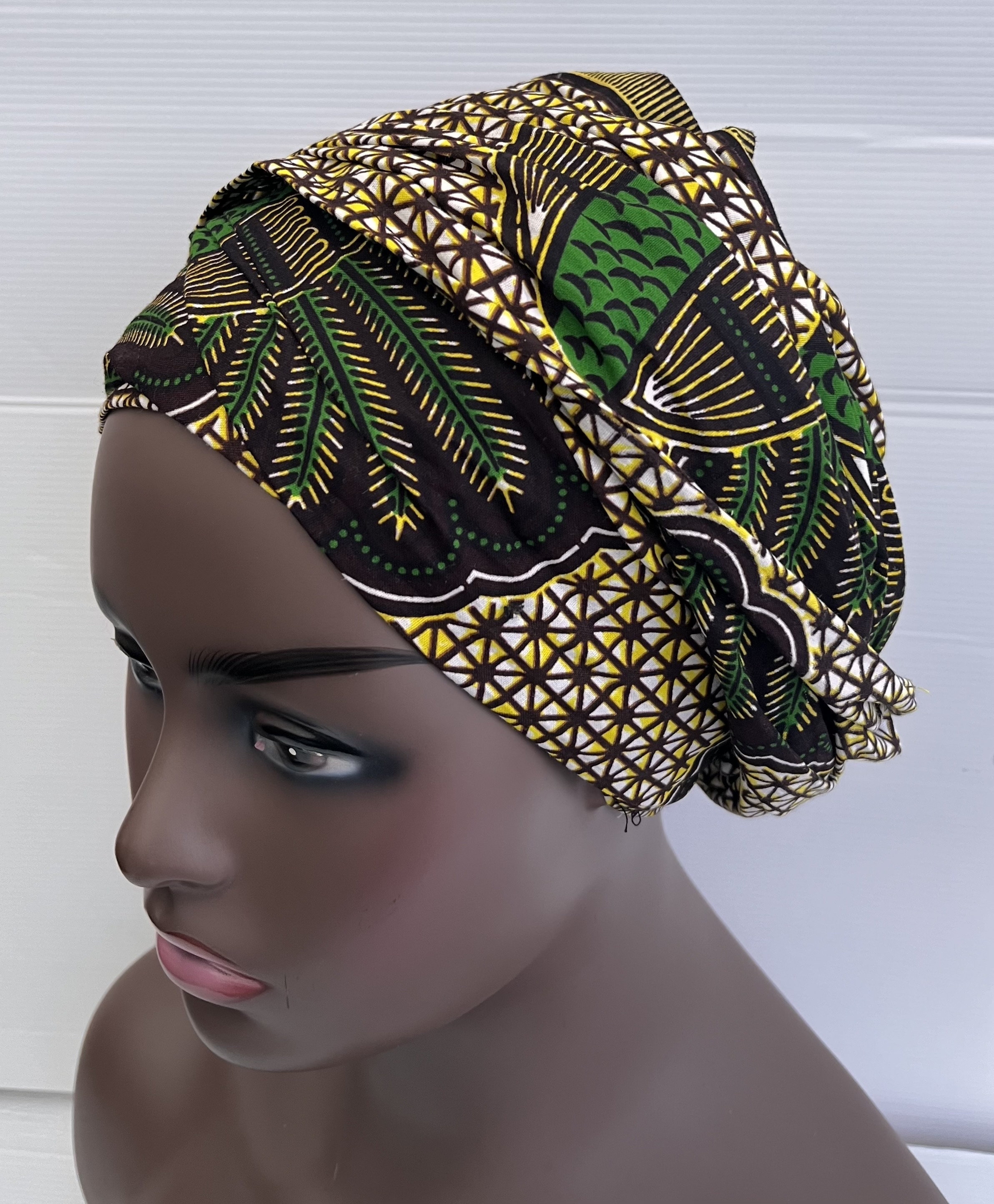 Africa Prints, African Fabric Head Wrap, Turban, Head Tie, Ankara Head ...
