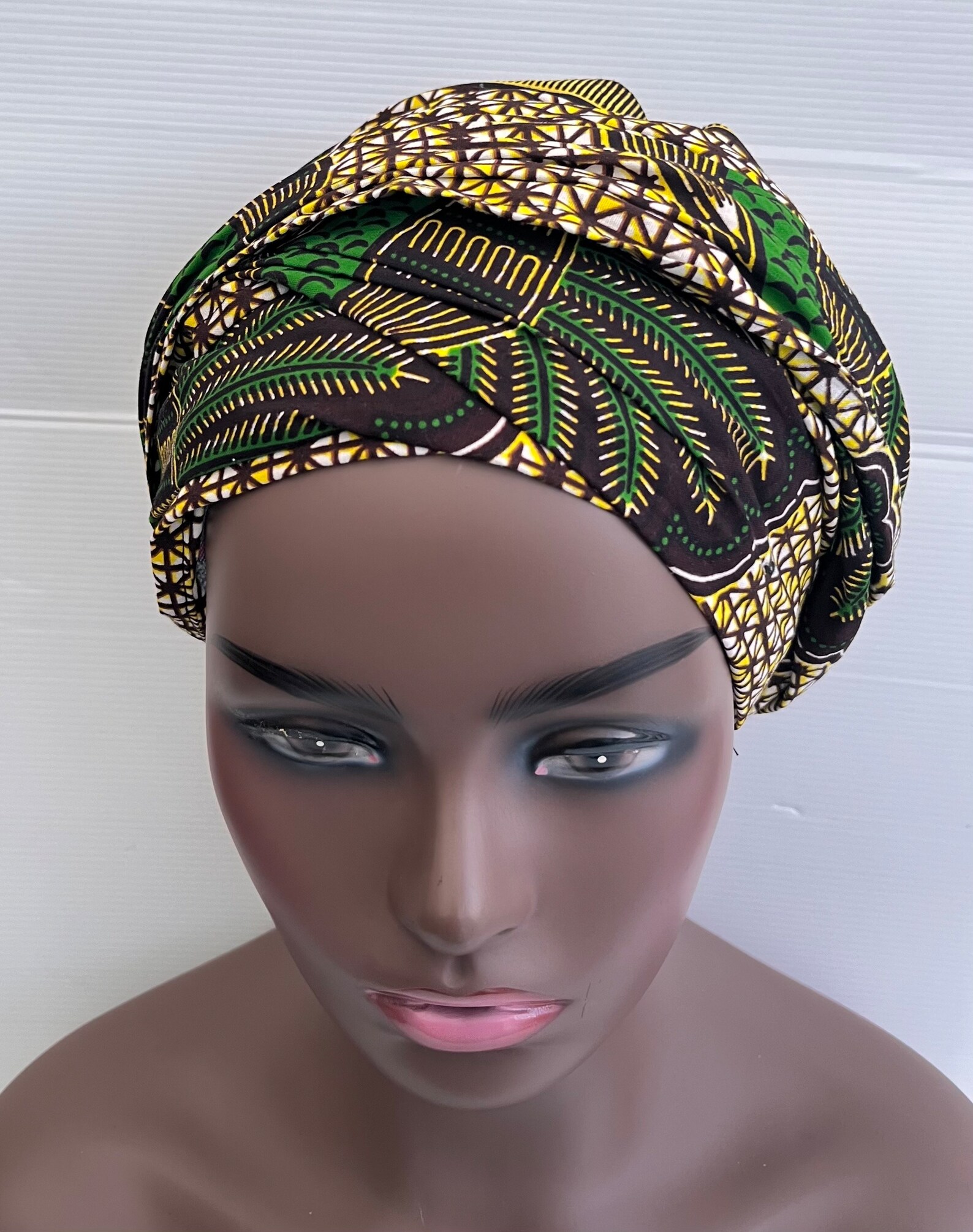 Africa Prints, African Fabric Head Wrap, Turban, Head Tie, Ankara Head ...